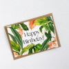 Tropical Birthday Card – Prints by Jo Moloney