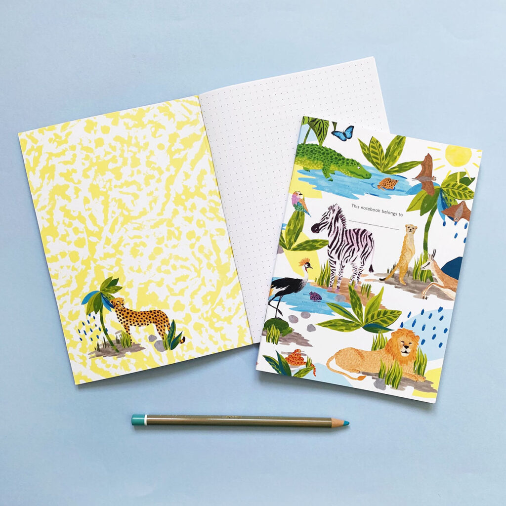 Safari Print Notebook – Prints by Jo Moloney